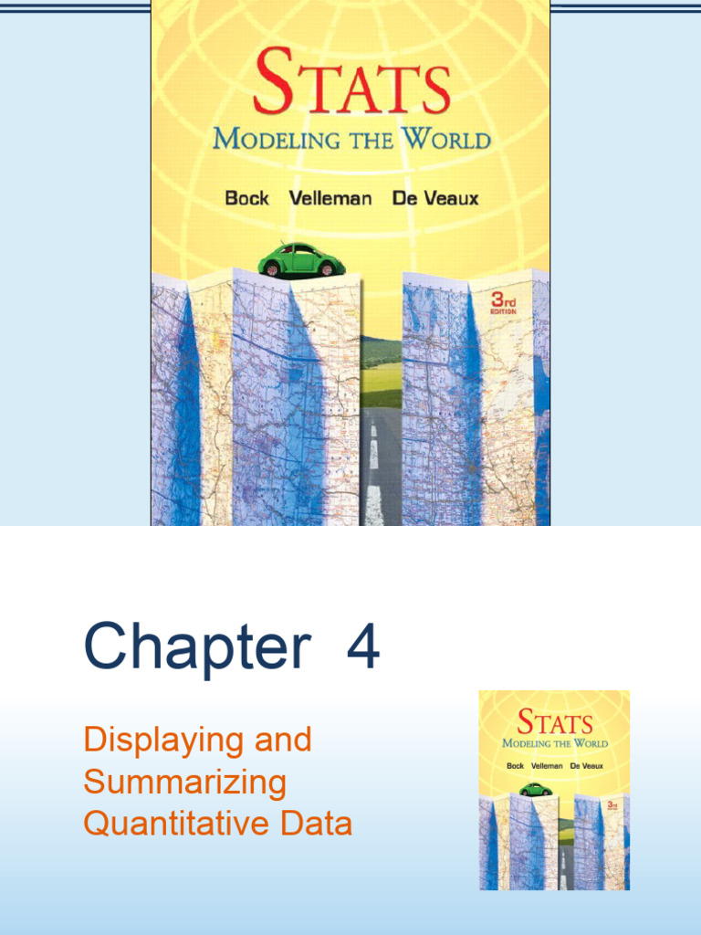 Ch04 Quantitative Data | PDF | Quartile | Statistical Analysis