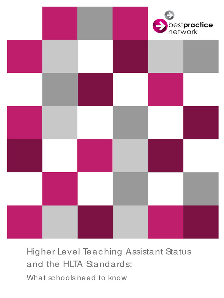 HLTA Status and HLTA Standards - What Schools Need To Know | PDF ...