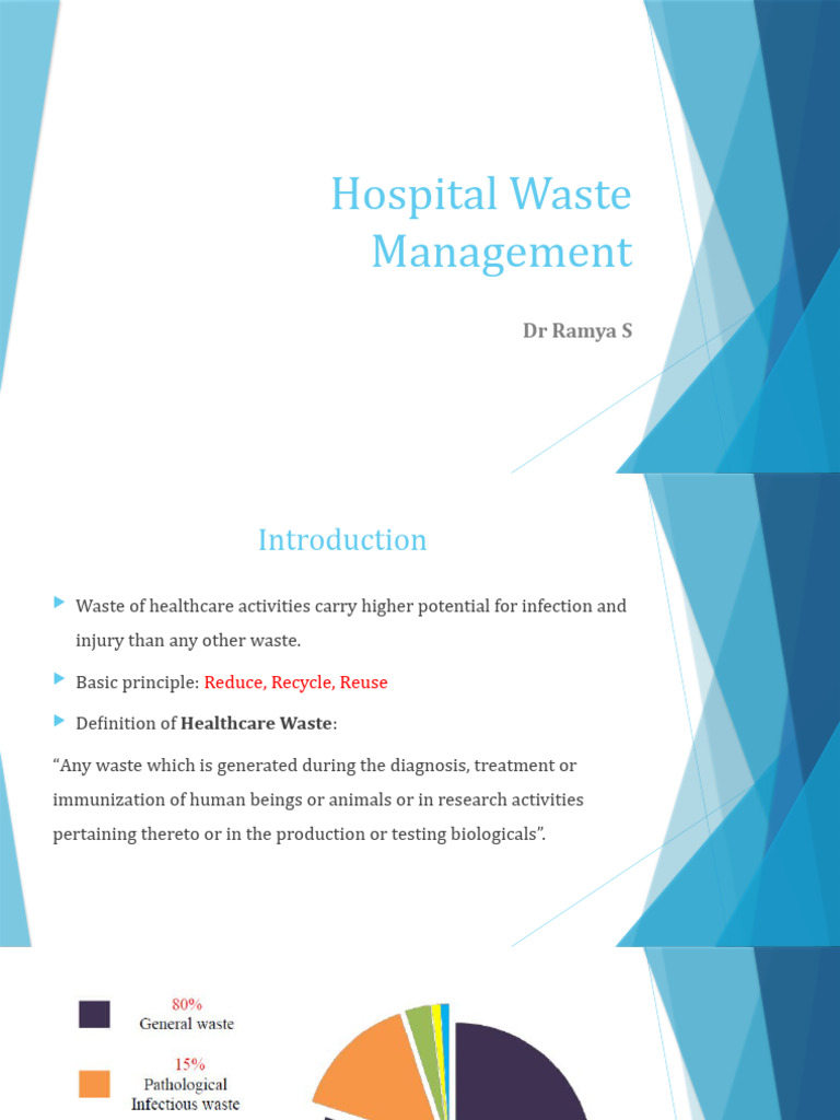 Hospital Waste Management | PDF | Wellness