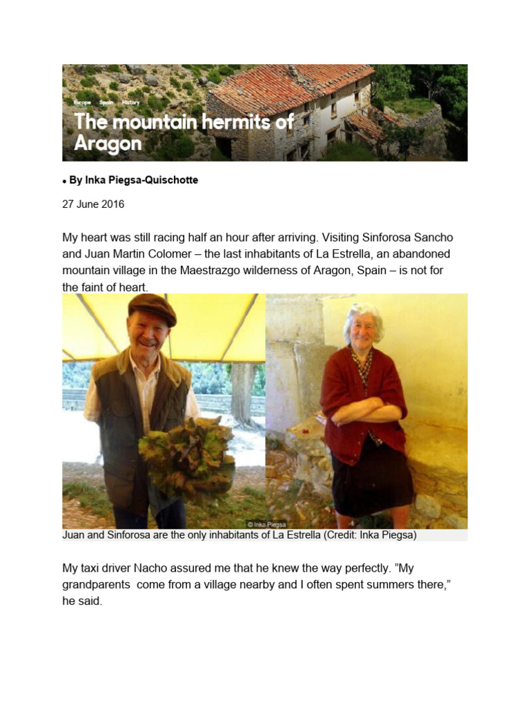 La Estrella, Aragon | PDF