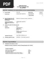 Krones Celerol Lu 7602 760808 Gb en v-1.0.5 Sdb | PDF | Toxicology | Occupational Safety And Health