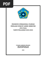 Program Kerja Asesmen Sumatif Akhir | PDF