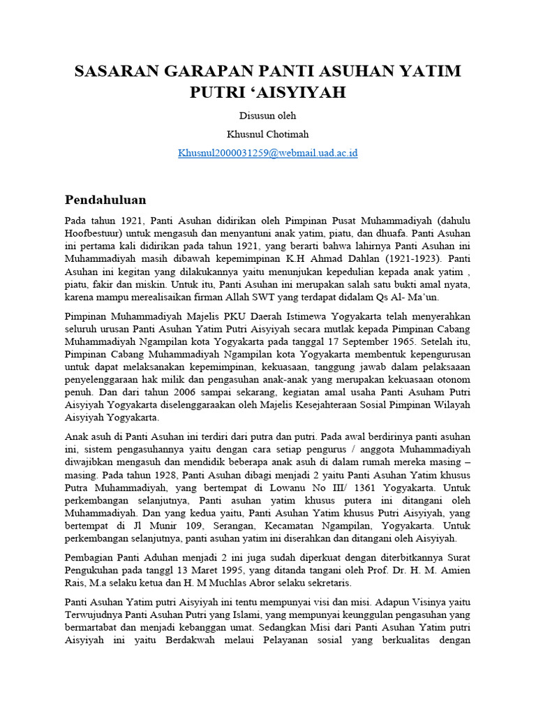 Essai - Khusnul Chotimah - 2000031259 | PDF | Kesehatan Holistik