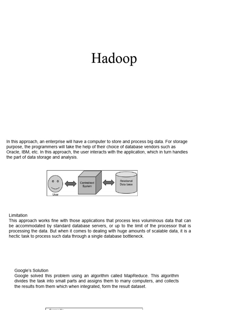 Chapter 3 Hadoop | PDF | Apache Hadoop | Computer Cluster