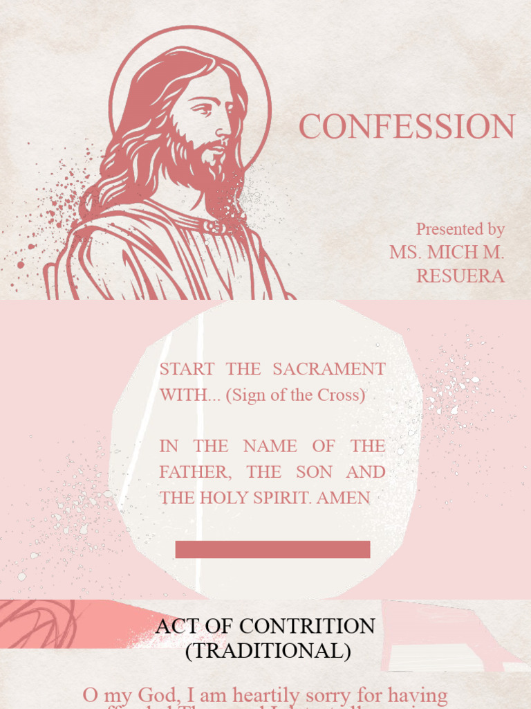 Christian Faith-Confession | PDF | Social Science | Religion & Spirituality