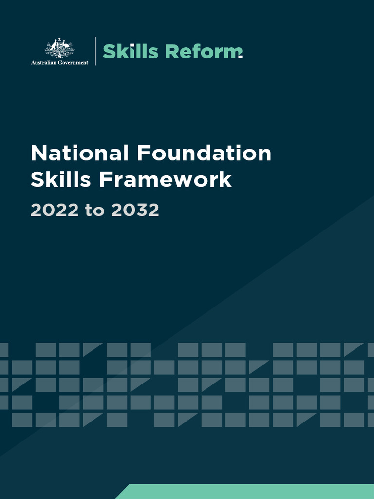 National Foundation Skills Framework 2022-2032 | PDF | Literacy ...