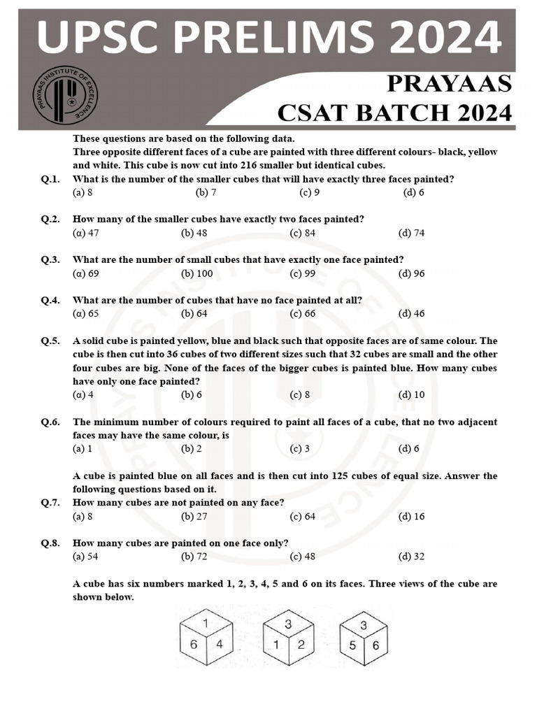 Cubes and Dice | PDF | Dice