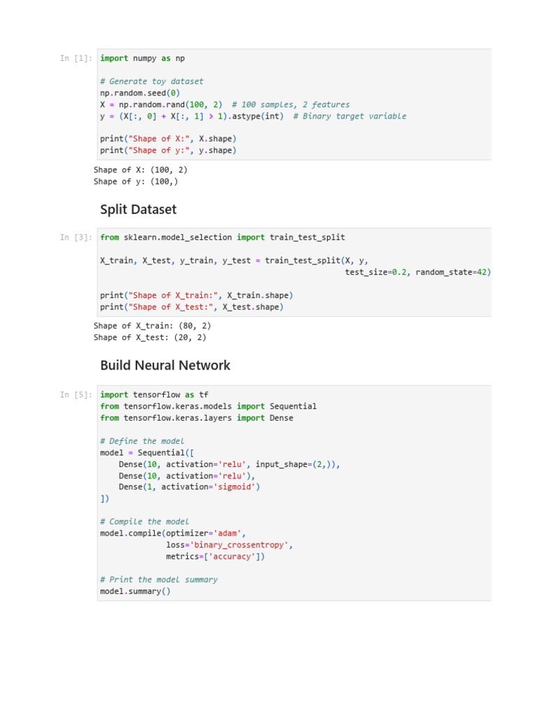 Deep Learning Notebook | PDF | Artificial Intelligence | Intelligence (AI) & Semantics