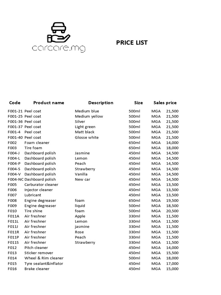 Flamingo Updated Price List | PDF