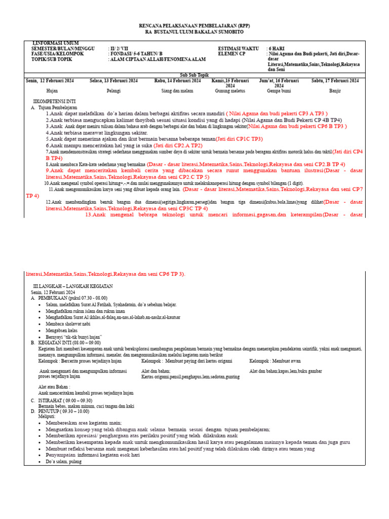 Ra Bulan - Kel.b - Fenomena Alam | PDF