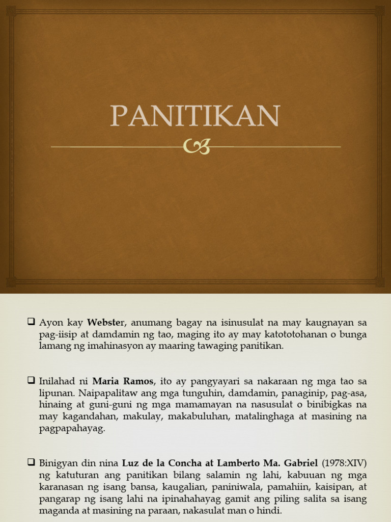 Kaligiran NG Panitikan | PDF