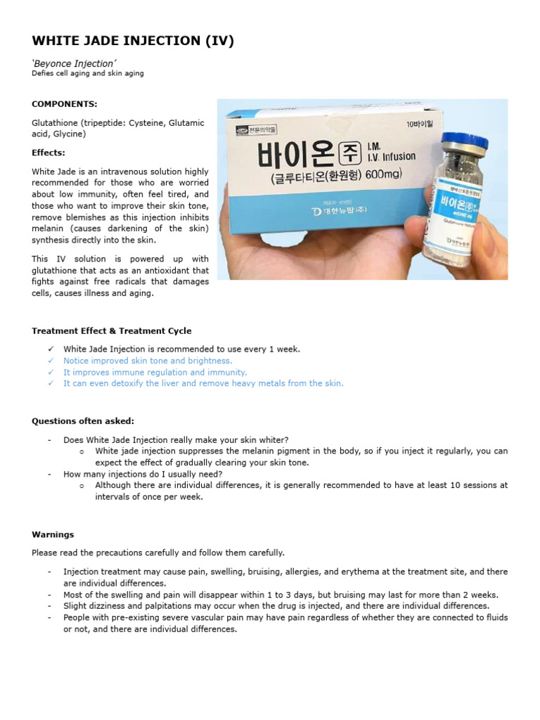 Injections-Geopro's Mac Mini | PDF | Vitamin B12 | Injection (Medicine)