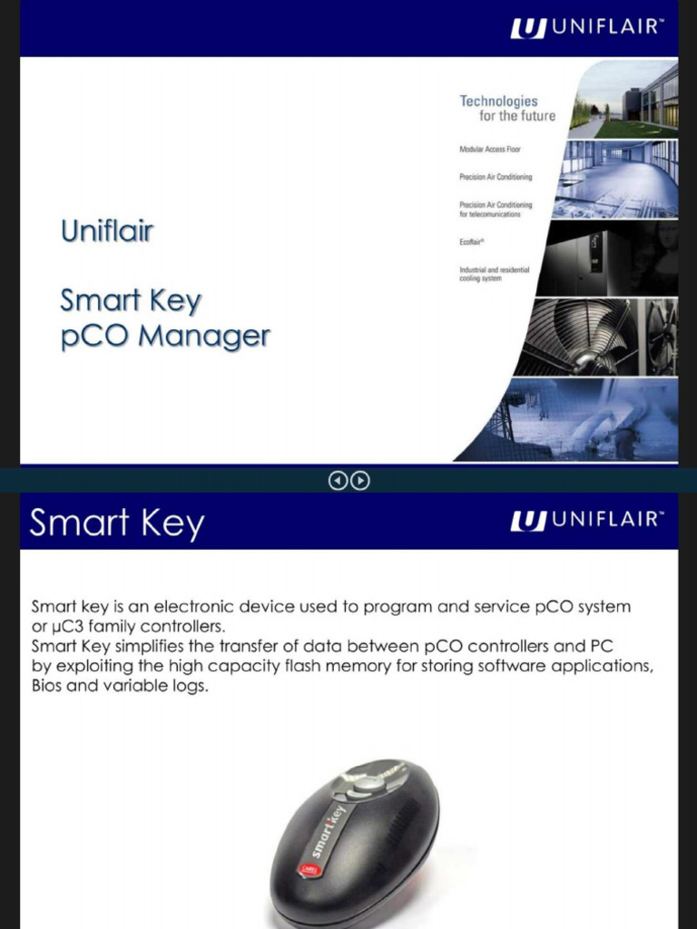 Smart key Carel | PDF