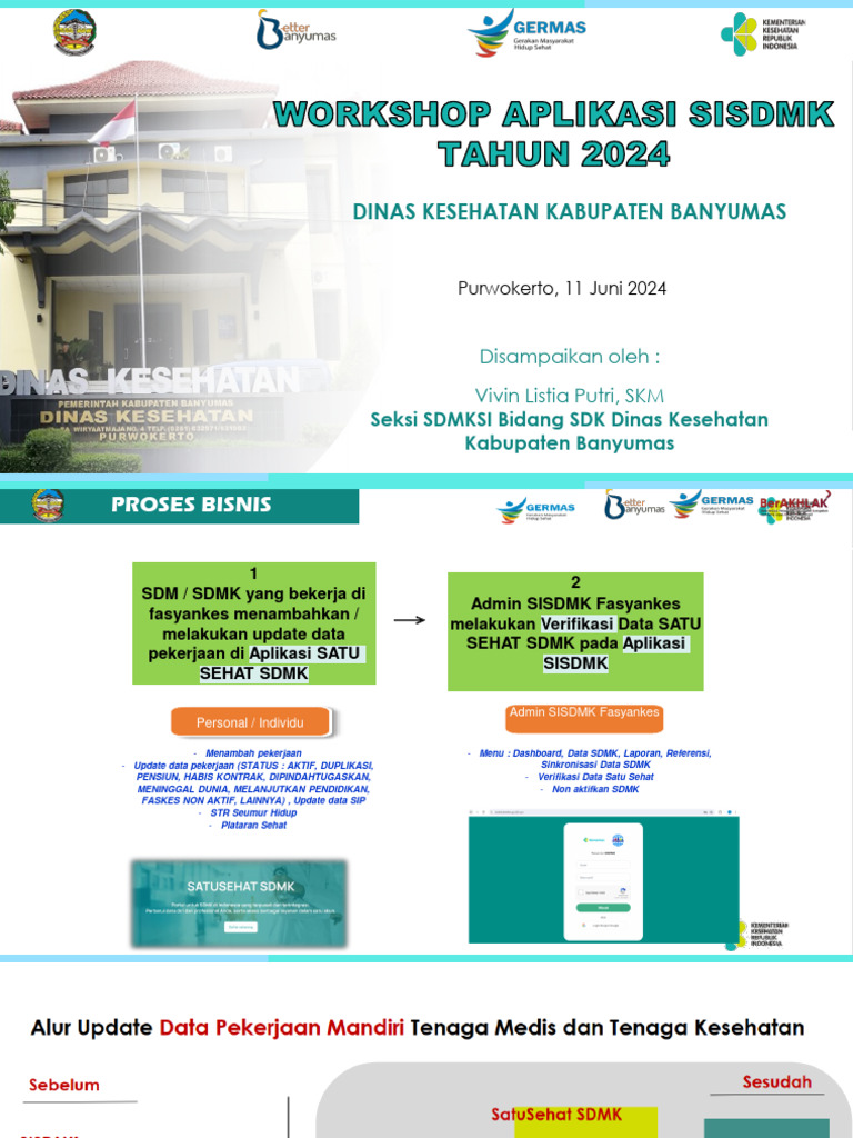 MATERI WORKSHOP SISDMK 2024 | PDF