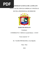 Sui Iuris y Alieni Iuris DERECHO ROMANO | PDF | Derechos | Justicia