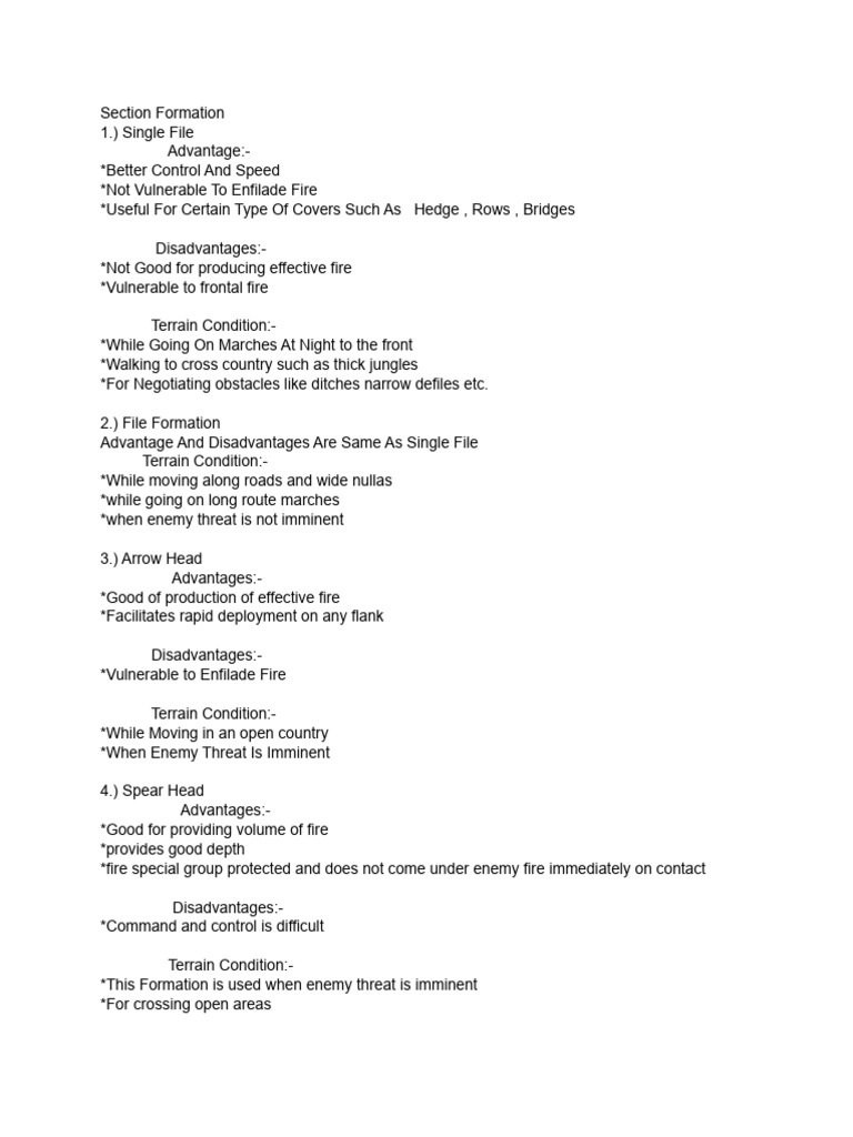 Section Formation TSC | PDF | Technology & Engineering | History