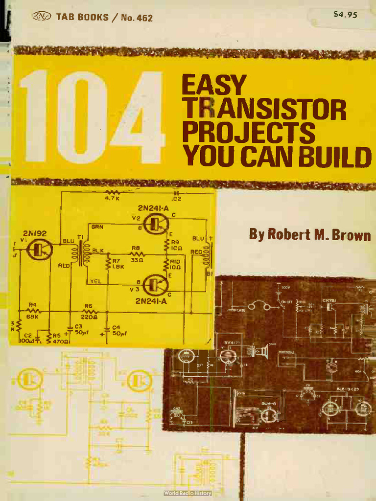 Easy Transistor Projects Guide | PDF | Amplifier | Transistor