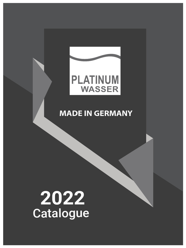 Platinum Wasser Profiler | PDF | Water Purification | Water