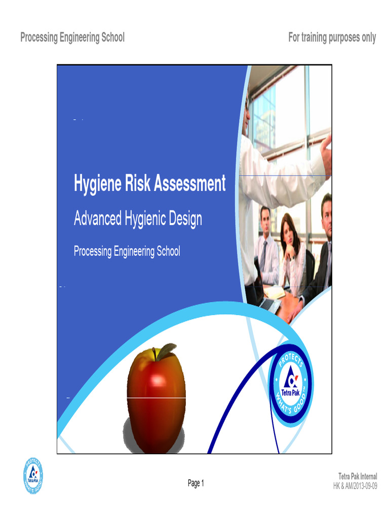 6 - 1 Hygienic Risk Assessment | PDF | Risk | Hazards