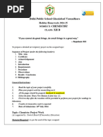 Class 12 Chemistry Project Ideas CBSE 2025-26 | PDF | Titration | Chemistry