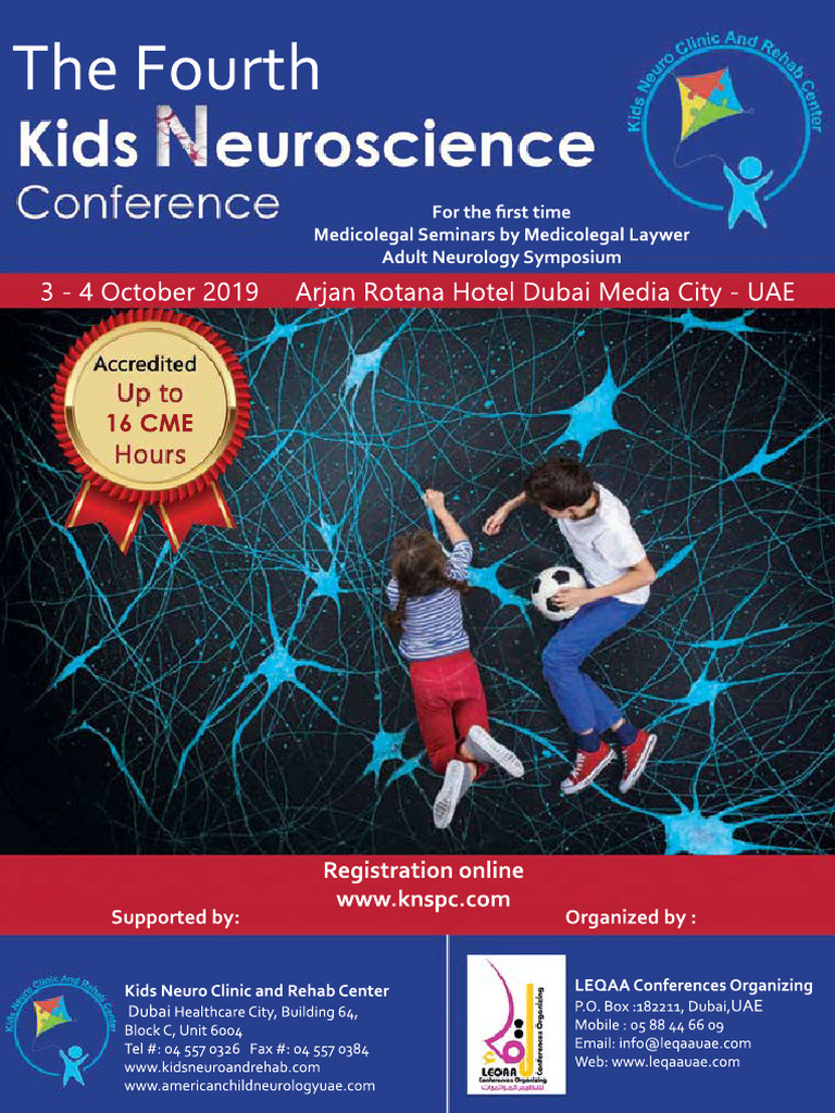 4th Kids Neuroscience Conference DXB-1 | PDF