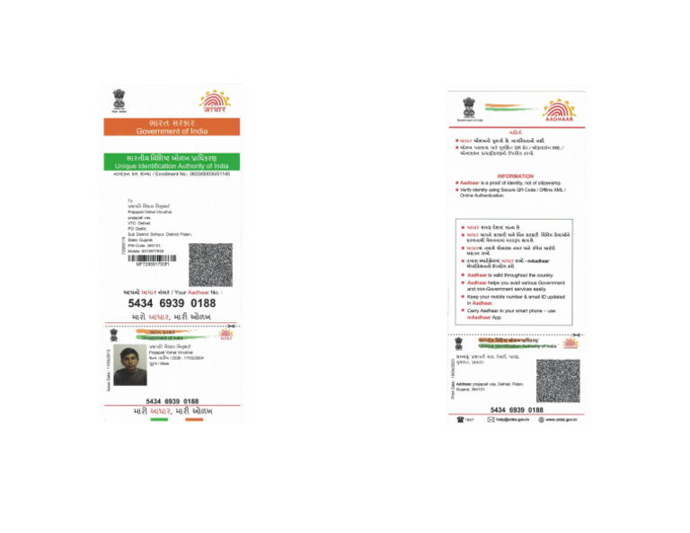 Aadhar Card | PDF
