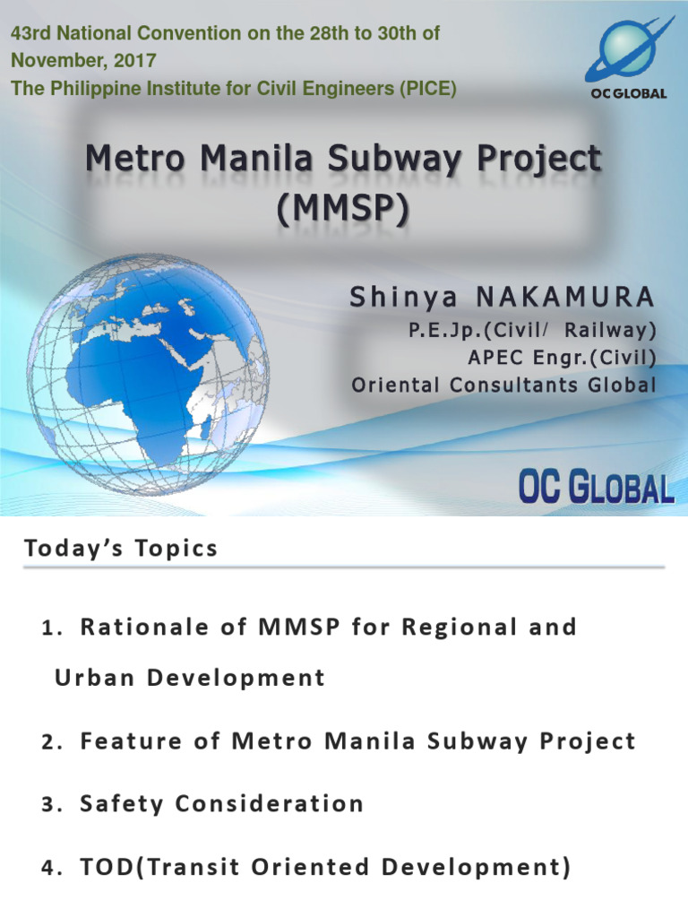 Metro Manila Subway Project | PDF | Rapid Transit | Lease