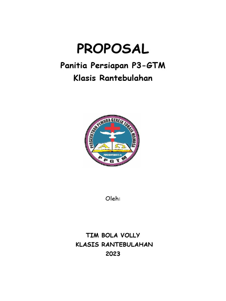 Proposal Tim Volly Ball | PDF