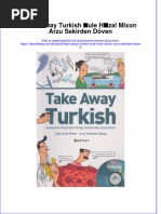 Complete Turkish Beginner To Intermediate Course | PDF