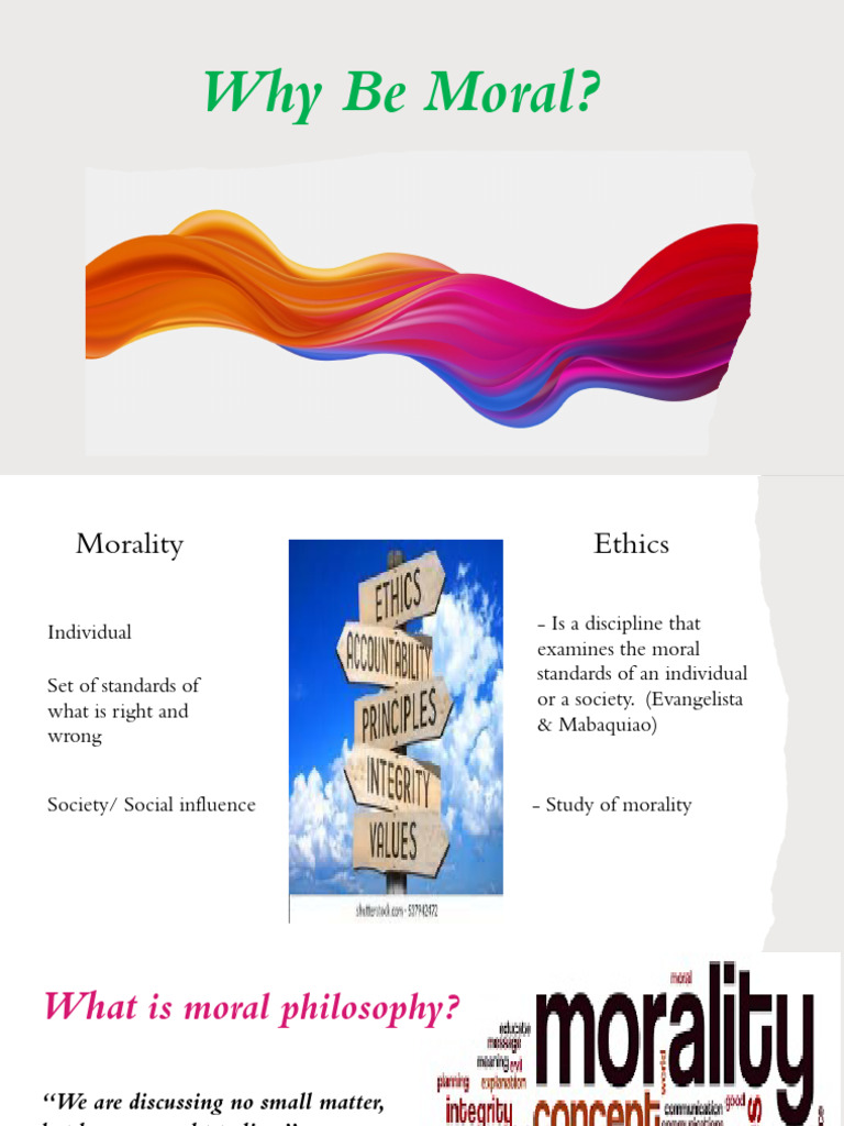 Powerpoint Module 1 - Why Be Moral | PDF | Socrates | Liberal Arts ...