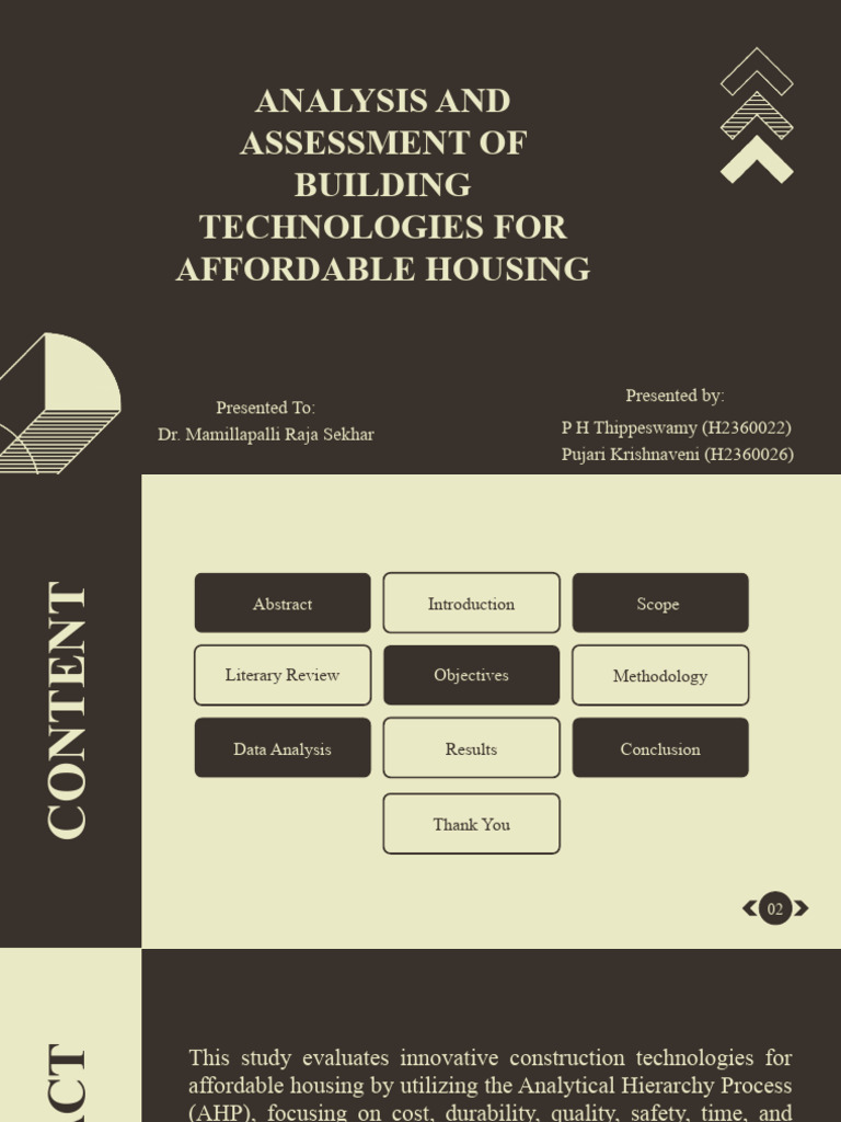 Affordable Housing Technology Analysis | PDF | Concrete | Affordable ...