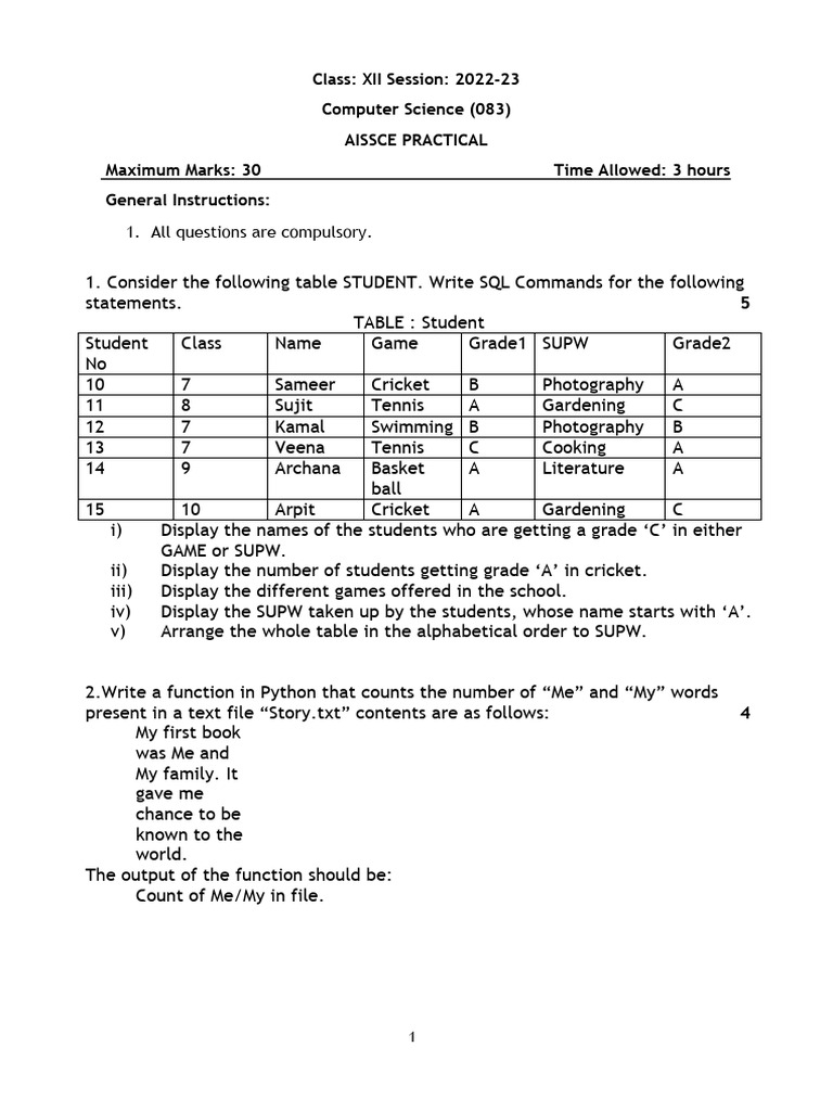 ComputerScience-SQP (1) | Download Free PDF | Databases | Software Engineering