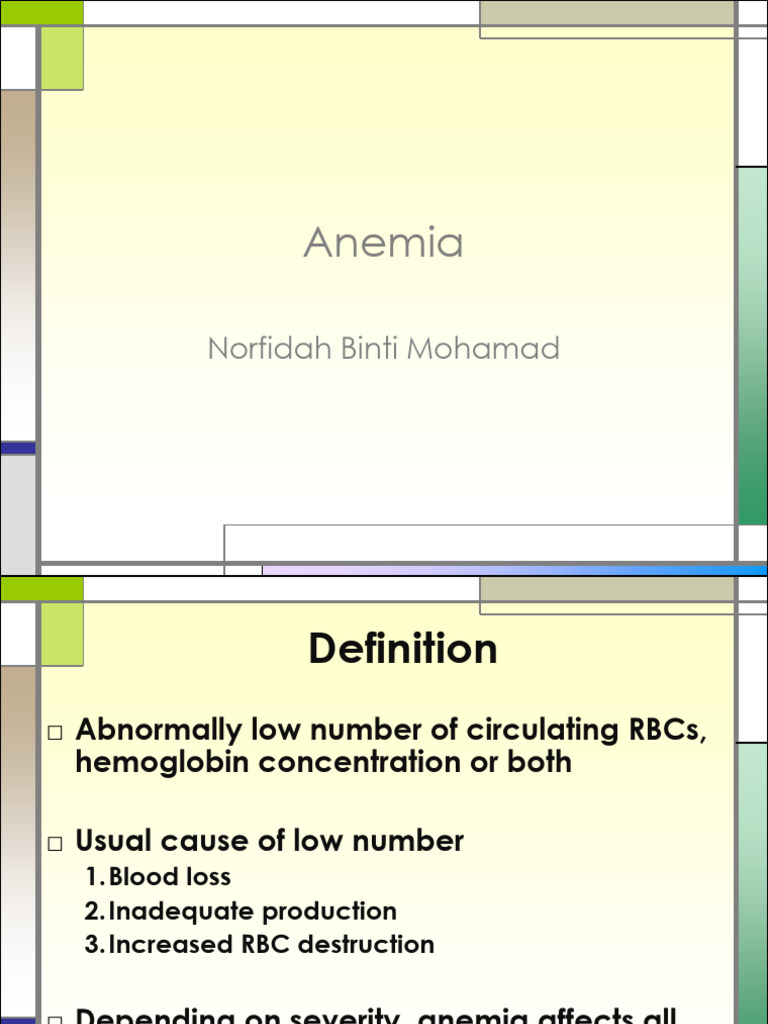 2.clients With Anemia | PDF | Anemia | Vitamin B12