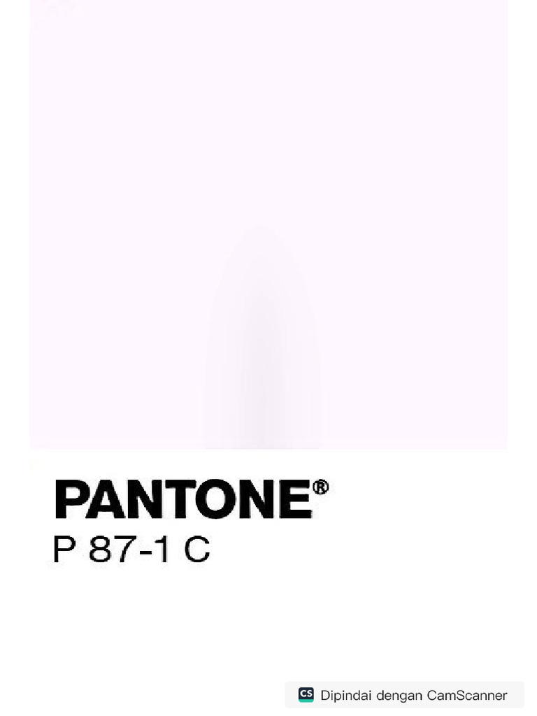 Color Pantone 001 | PDF