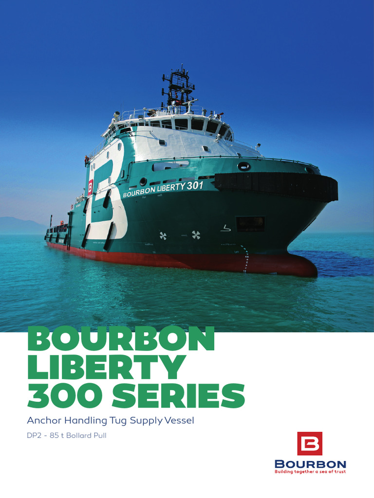 Bourbon Liberty 300 Series: Anchor Handling Tug Supply Vessel | PDF ...