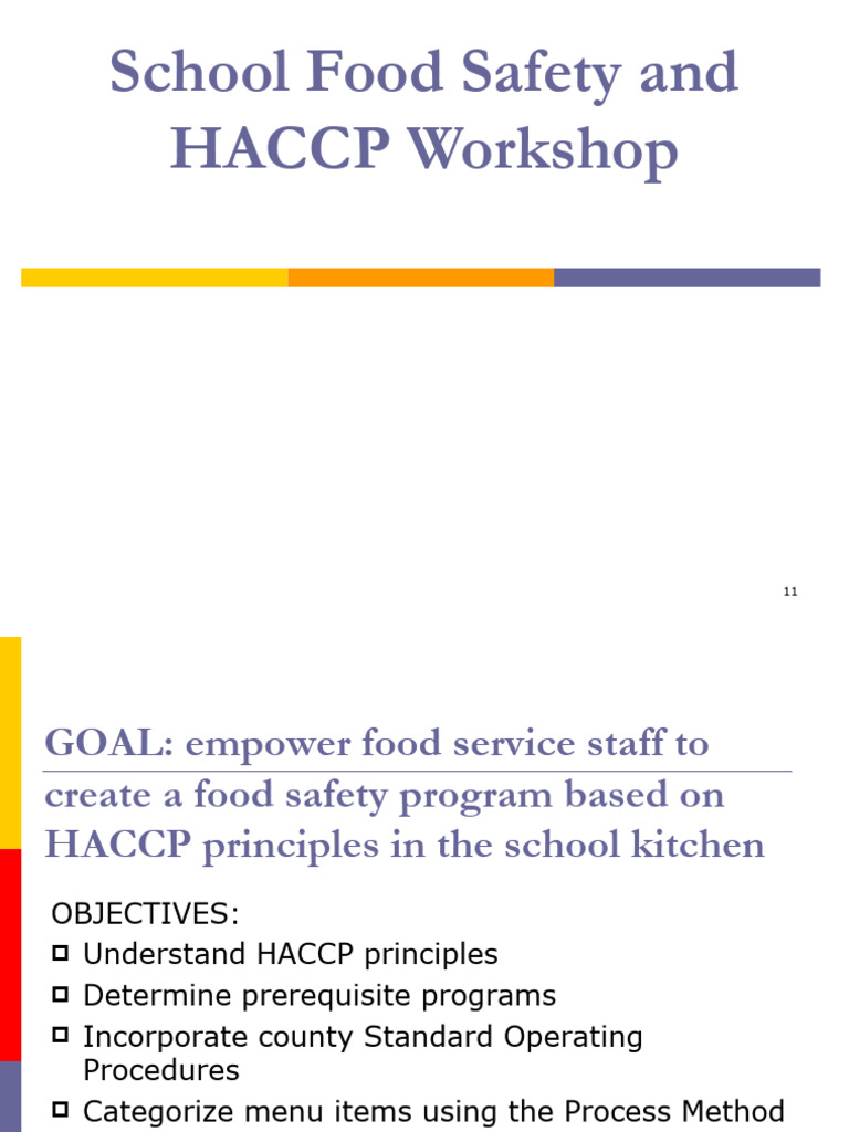 HACCP Principles | PDF | Hazard Analysis And Critical Control Points ...