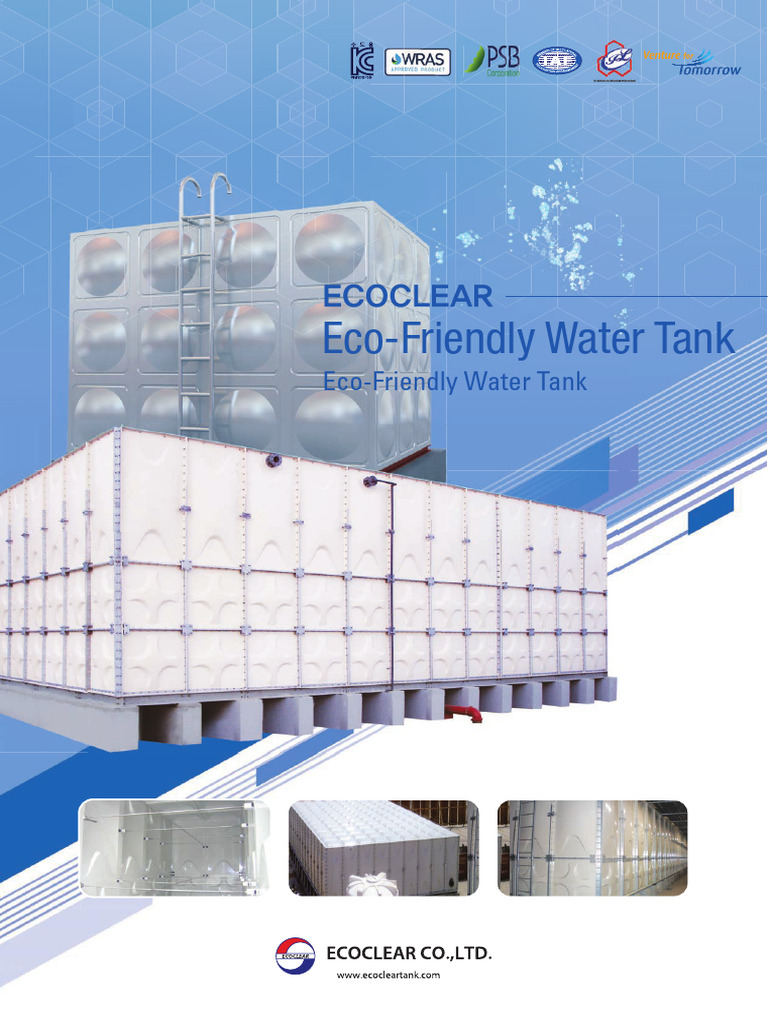 Catalogue Ecoclear GRP Tank | PDF | Corrosion | Young's Modulus