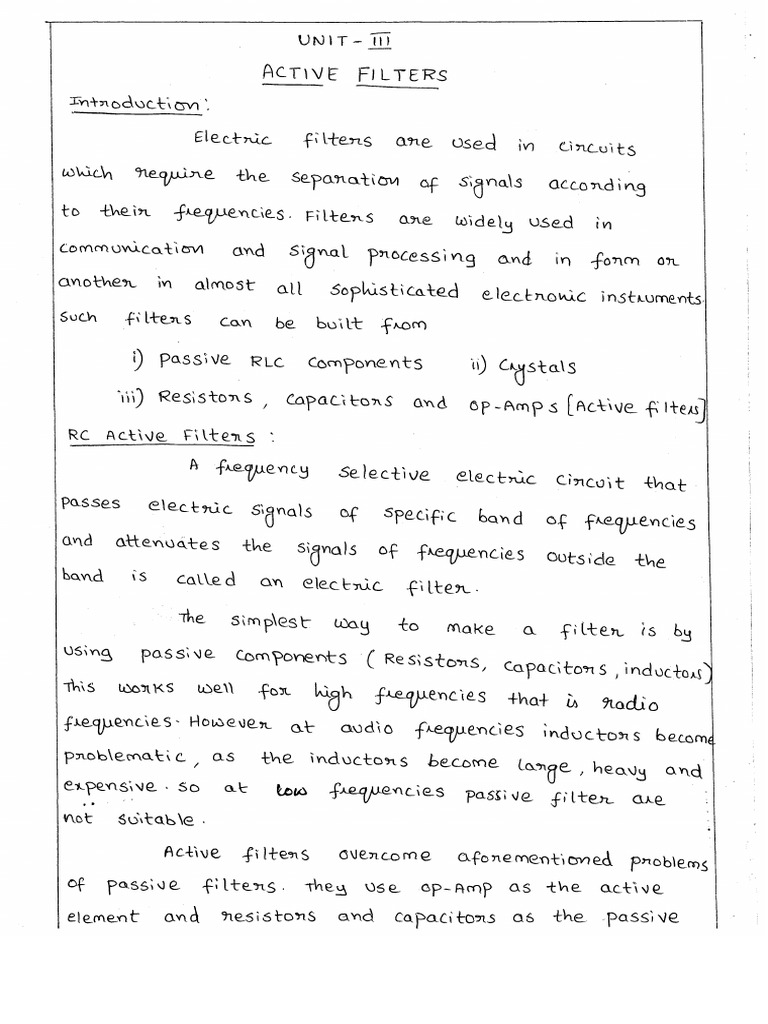 Analog Circuit Note Book | PDF