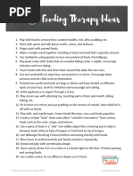 SOS Steps To Eating Info Packet Final | PDF | Foods | Meal