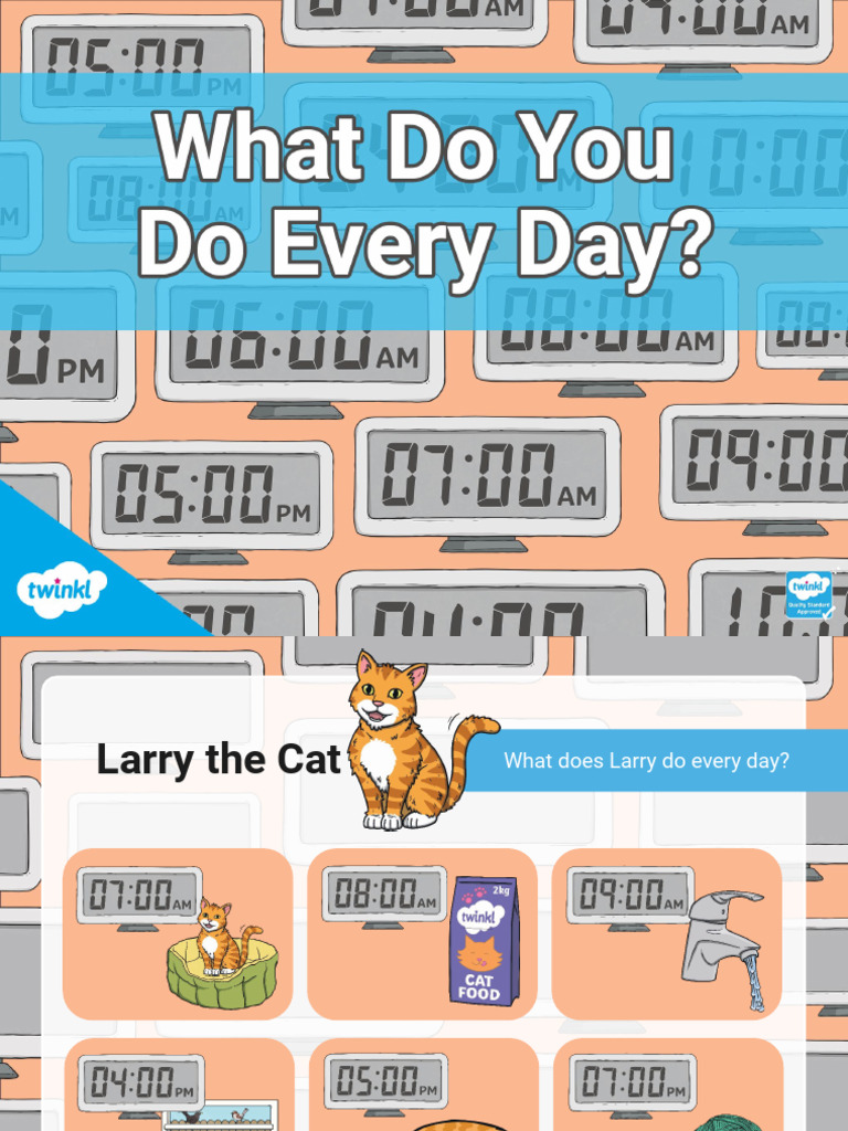 Google Slides - Daily Routines Speaking Activity | PDF | Fairy Tales