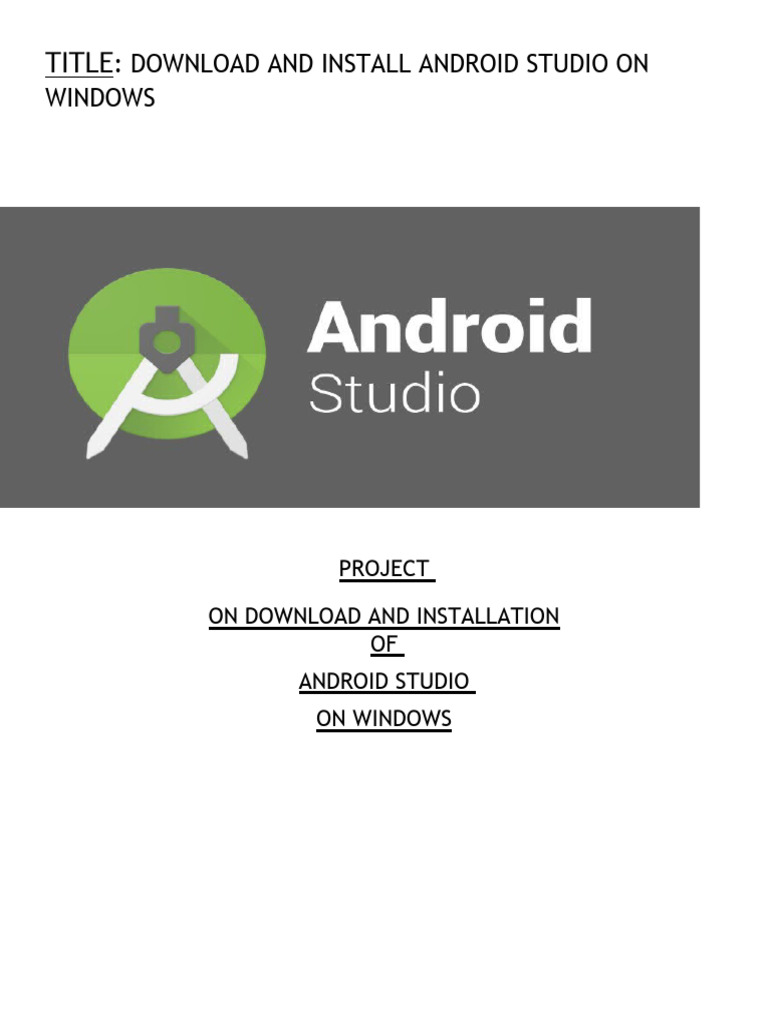and Installation 3 | PDF | Android (Operating System) | Installation (Computer Programs)