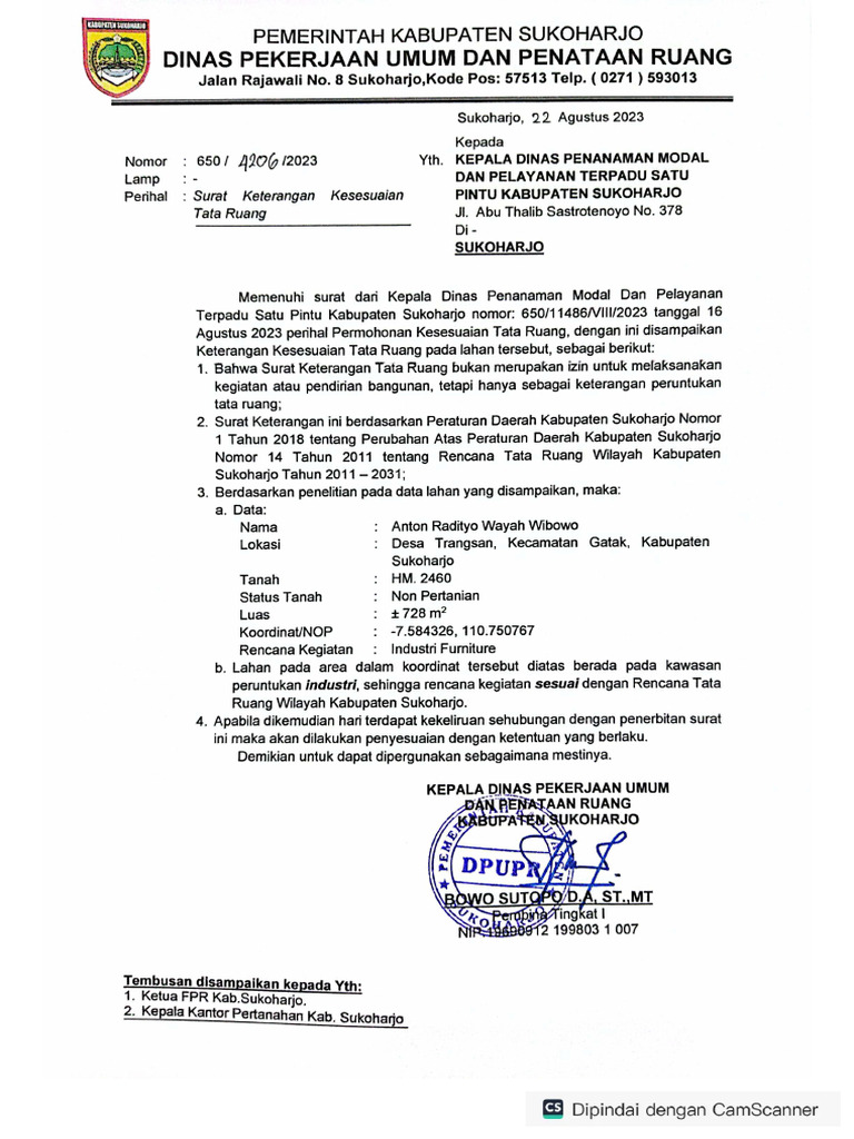 SKKTR Pak Aris Nugroho | PDF