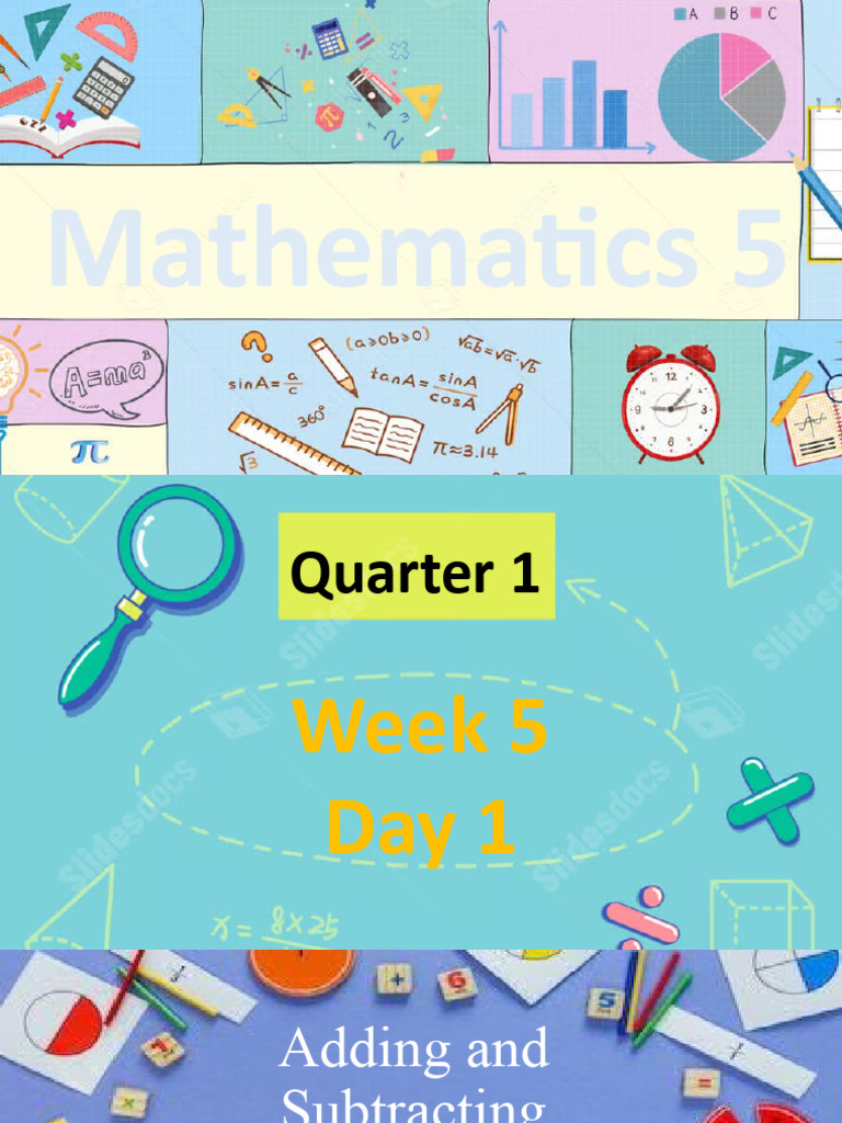 Math5 Q1 W5 | PDF | Mathematical Concepts | Algebra