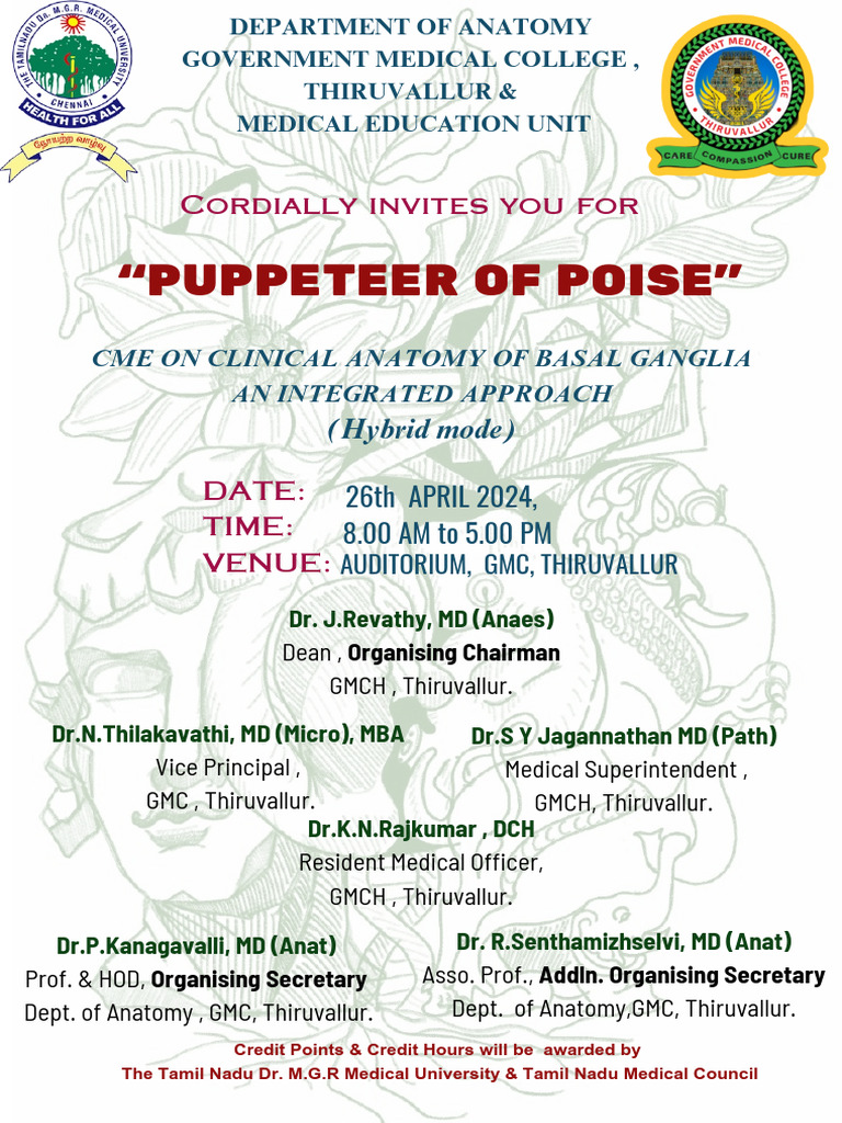 CME Invitation MGM Final | PDF | Doctor Of Medicine | Science Education