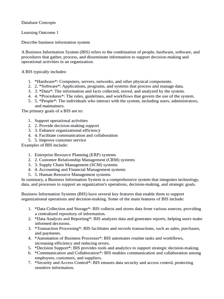 Database Concepts | PDF | Enterprise Resource Planning | Trademark Database Concepts | PDF | Enterprise Resource Planning | Trademark