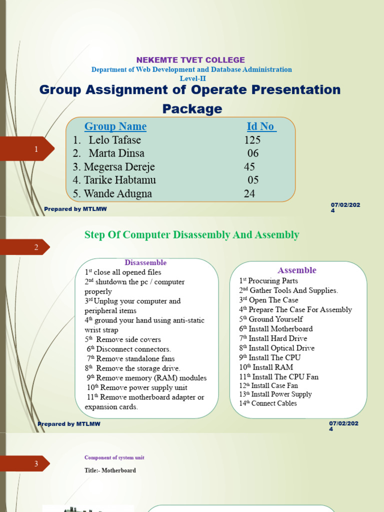Presentation Package | PDF | Computer Data Storage | Computer Hardware
