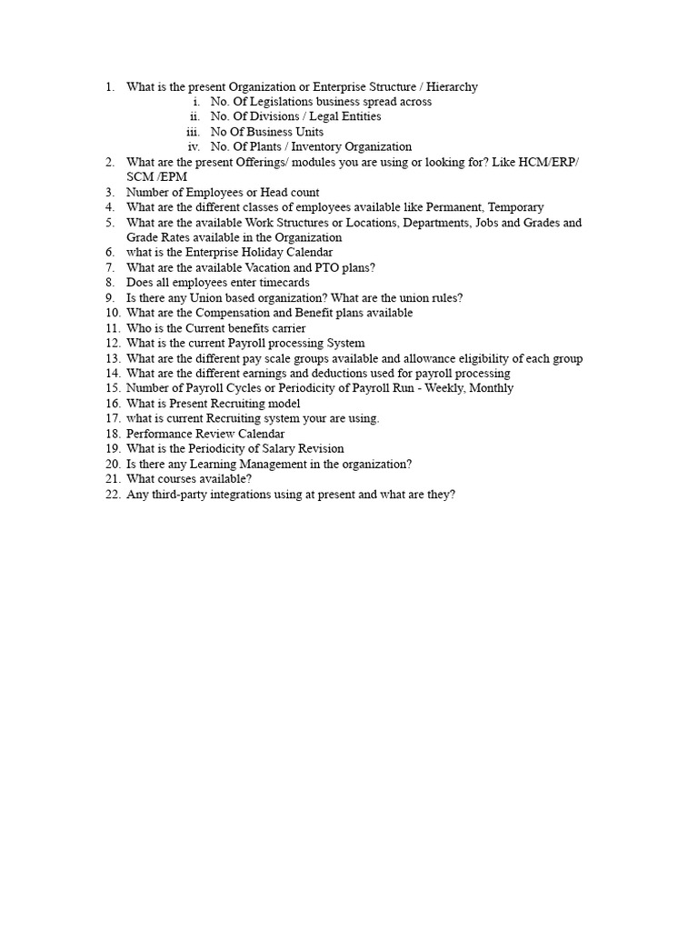 Oracle Fusion HCM Implementation | PDF Oracle Fusion HCM Implementation | PDF