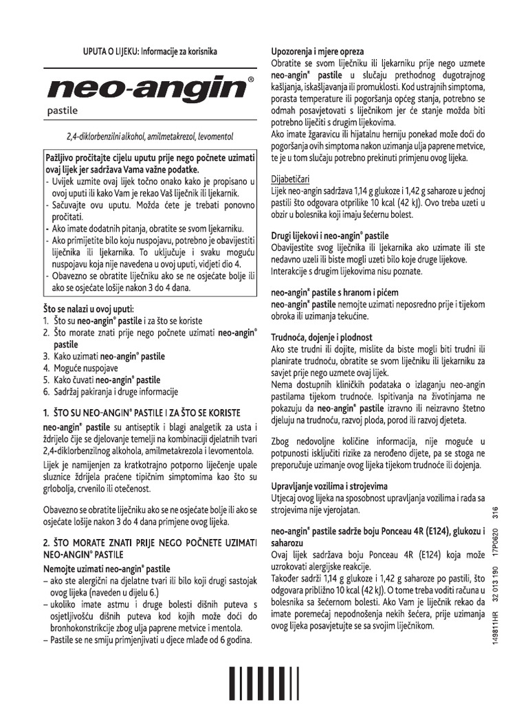 Neo-Angin Classic HRRRRR | PDF