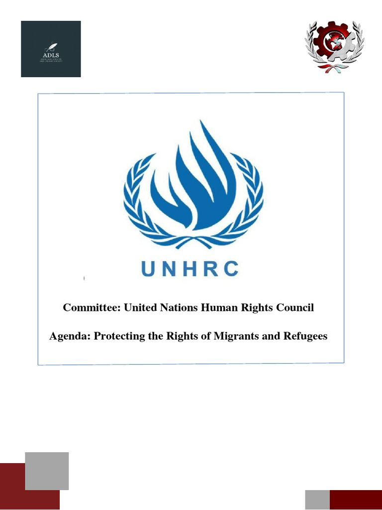 Study Guide UNHRC | PDF | Refugee | Human Migration