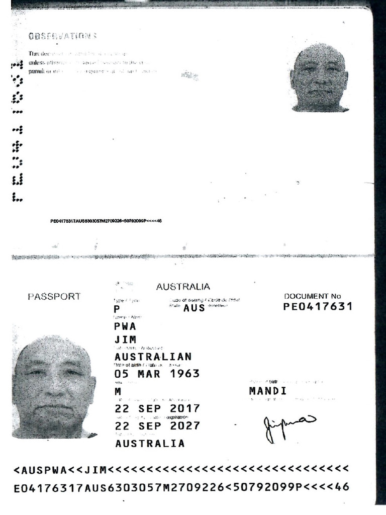 HH Passport Copy May_2022 | PDF